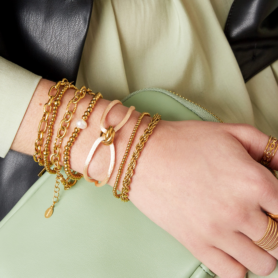 Armband Goud Twist - Vidani